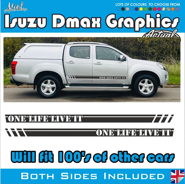 ISUZU DMAX TRUCK 4x4 Side OFFROAD Decals Stickers Rodeo Graphics N/P&P ...