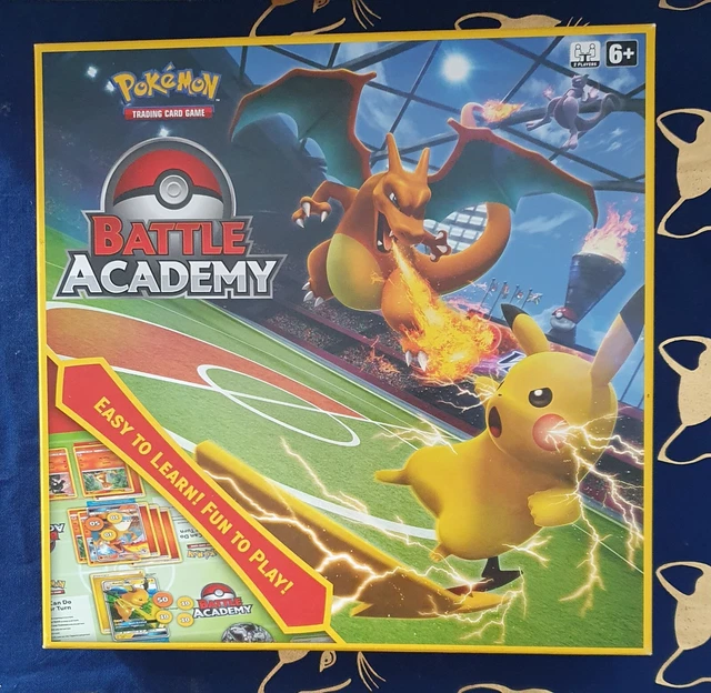 POKEMON TCG: BATTLE Academy Card Board Game Pikachu Mewtwo Charizard ...
