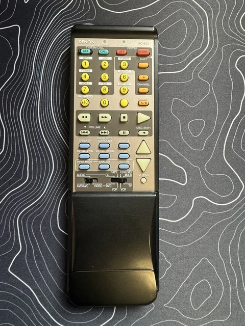 GENUINE OEM DENON RC-903 Home Theater Receiver Remote Control AVR-982 ...