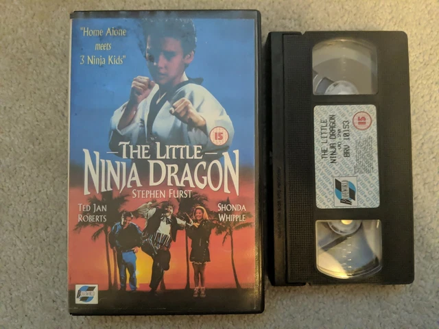 THE LITTLE NINJA Dragon (VHS) Video Big box Ex rental Tested £19.99 ...