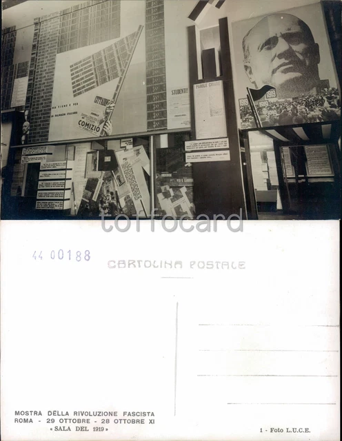 PROPAGANDA WW2 - Exhibition Fascist Revolution Rome 1933 - Hall Of 1919 ...