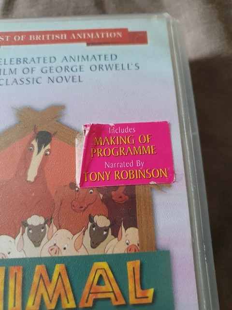 ANIMAL FARM VHS Animated 1999 EUR 3,50 - PicClick FR