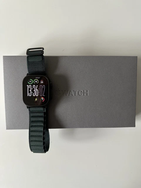 APPLE WATCH ULTRA 2 Black Titanium (GPS+ Cellular) 49 mm- Alpine Loop ...