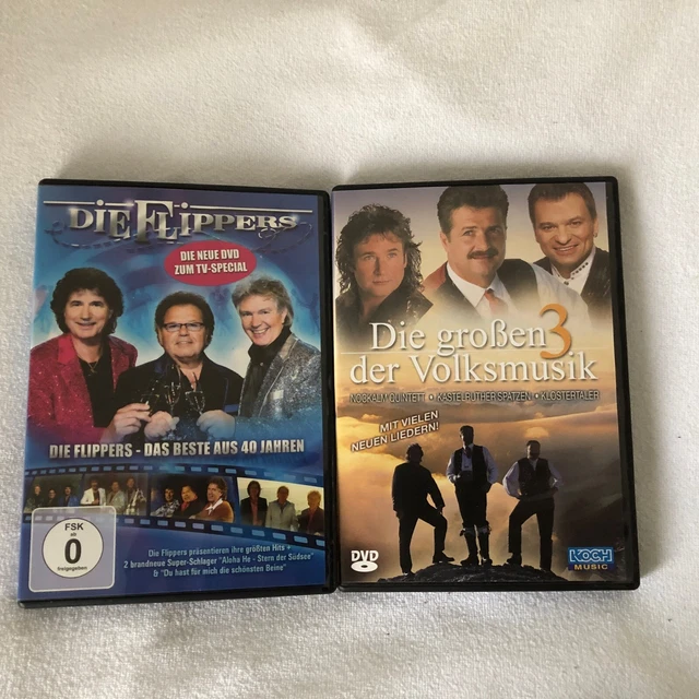 DIE FLIPPERS - Das beste aus 40 Jahren + Die Großen 3 der Volksmusik | DVD EUR 9,95 - PicClick IT