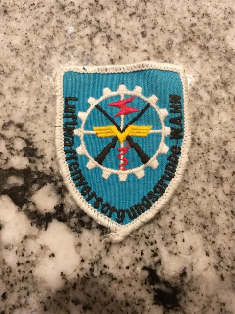 ANTIKES BW-PATCH DER Luftwaffe "Luftwaffenversorgungsgruppe Wahn" EUR 5 ...