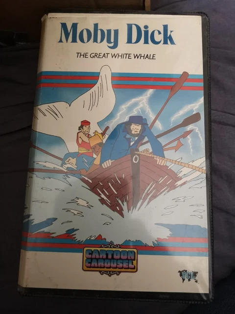 MOBY DICK VHS Pre Cert Cartoon Carousel VCL £9.99 - PicClick UK