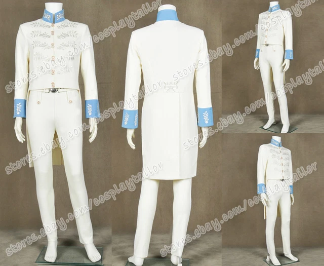 CINDERELLA PRINCE KIT Charming Cosplay Costume Male Uniform Halloween ...