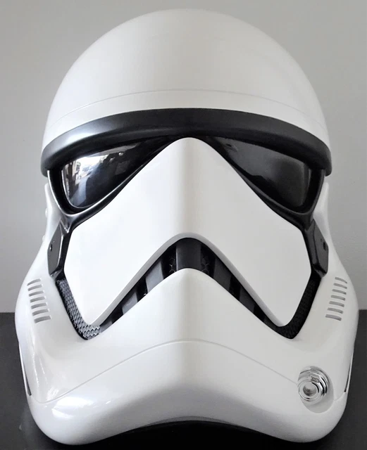 STAR WARS DENUO Novo First Order Stormtrooper Premier Fiberglass Helmet ...