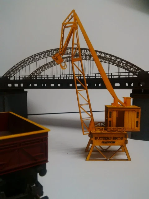 HO 00 OO Gauge Modelux Factory/ Dockside Crane New Design Kit *NEW* 99p ...