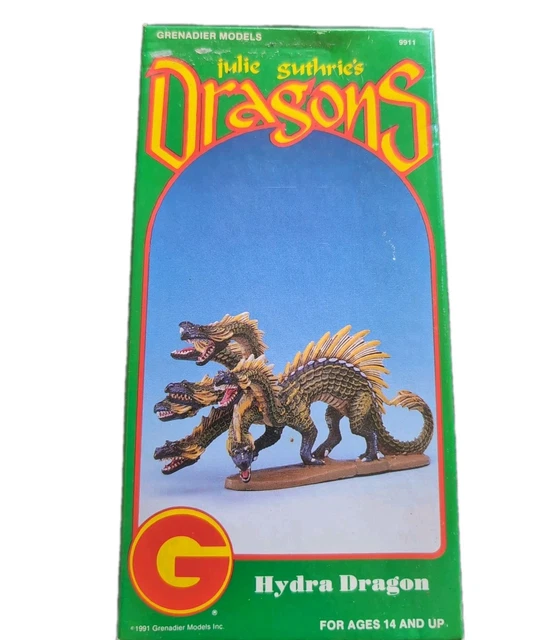 GRENADIER JULIE GUTHRIES Dragons 9911 Hydra Dragon . NIB. N618 £74.99 ...