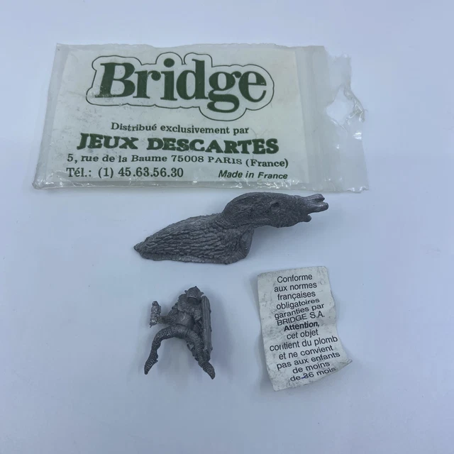 JEUX DESCARTES BRIDGE Figurine Miniature Plomb Figure 1 New No ...