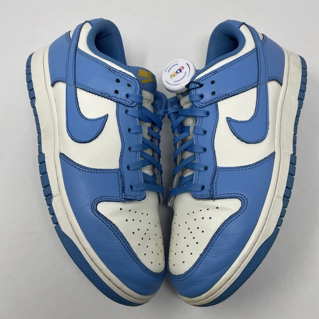 NIKE DUNK LOW Coast University bleu UNC taille UK 8 / US 10,5 (W) d ...