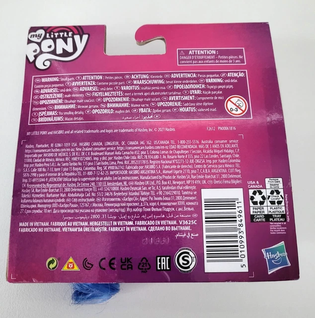 MY LITTLE PONY Best Movie Friends Izzy Moonbow Figure Vinyl Toy Purple ...