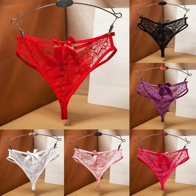SEXY SLIPS SPITZE Tanga G-String Höschen durchsichtig Dessous Unterwäsche für EUR 9,16 - PicClick FR