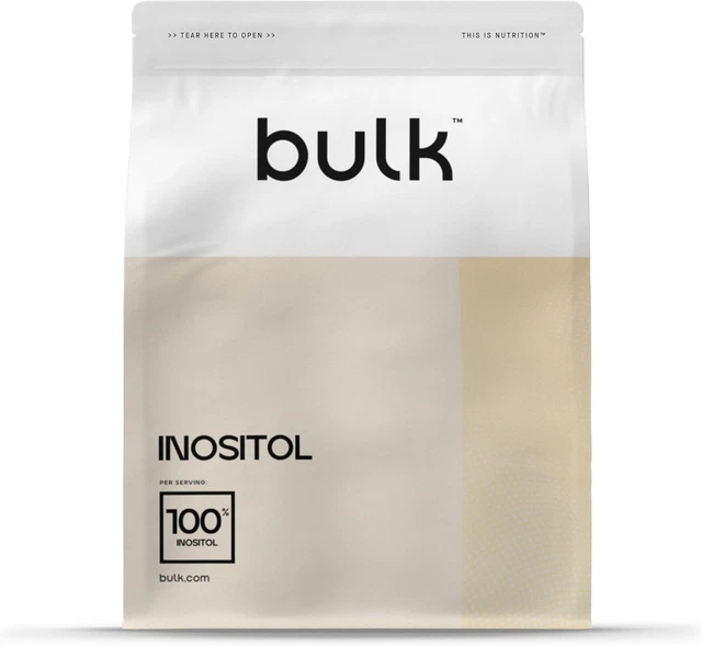 BULK PURE INOSITOL Powder, 500 g, Packaging May Vary 500 g (Pack of 1 ...