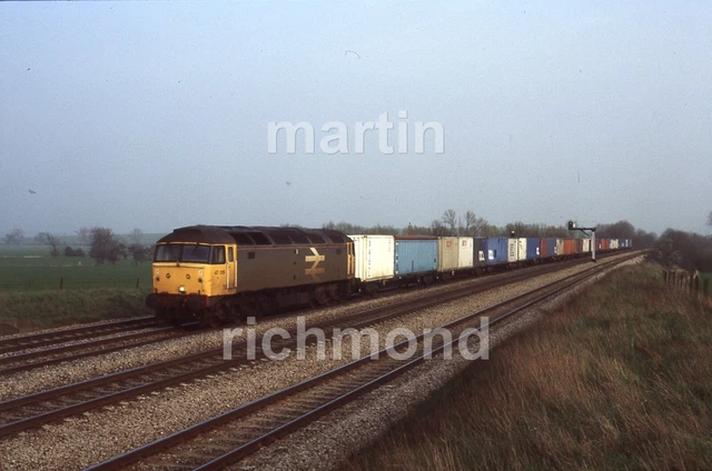 BRITISH RAIL CLASS 47 47019 Freightliner Train 35mm Positive RN375 £2. ...