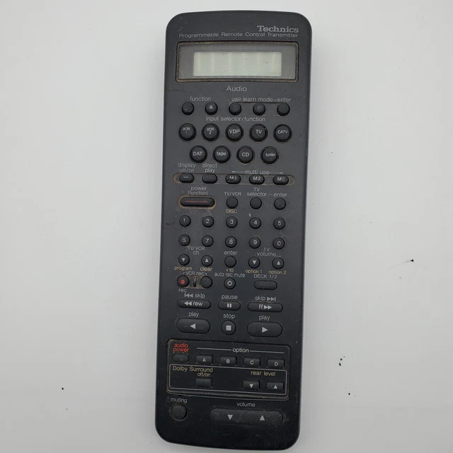 TECHNICS EUR66636 RECEIVER Programmable Remote Control Transmitter ...