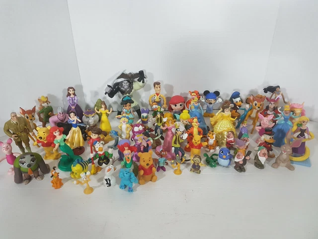LOT OF 70+ Disney Figures PVC Cake Toppers Toy Figure Lot $63.55 ...