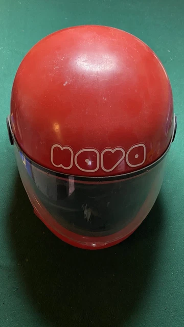 VINTAGE NAVA HELMET Car/Motorcycle Integral Nava Helmet Vintage £51.10 ...