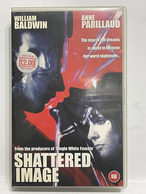 SHATTERED IMAGE BIG Box Ex-Rental VHS Video Tape £24.99 - PicClick UK