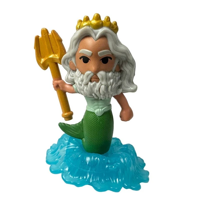 LITTLE MERMAID FIGURE Merman King Triton 2022 McDonald's Disney Happy ...