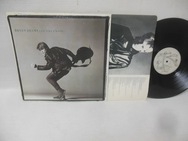 BRYAN ADAMS NR mint vinyl lp CUTS LIKE A KNIFE $10.00 - PicClick CA