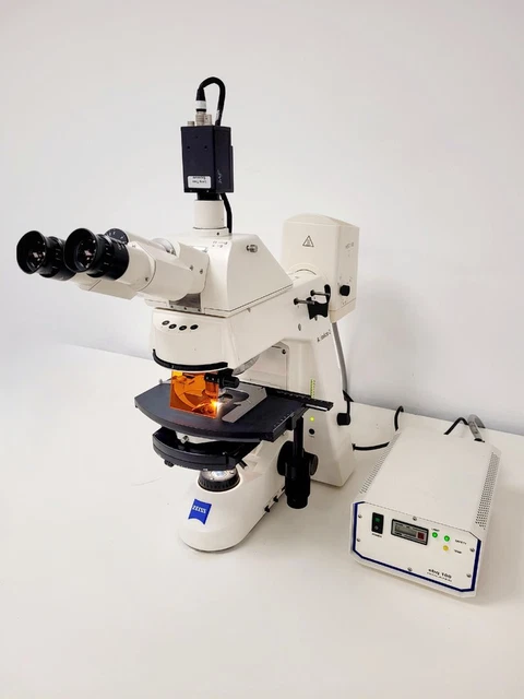 ZEISS AXIOSKOP 2 Fluorescence Microscope Labo EUR 5.090,16 - PicClick FR