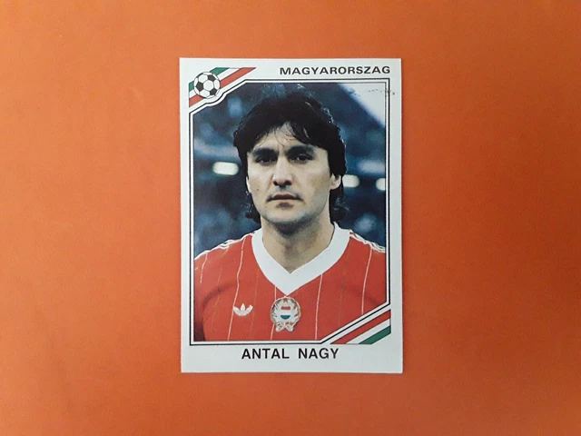 PANINI FOOTBALL ORIGINAL MEXICO 86 ANTAL NAGY MAGYARORSZAG #209 EUR 3 ...