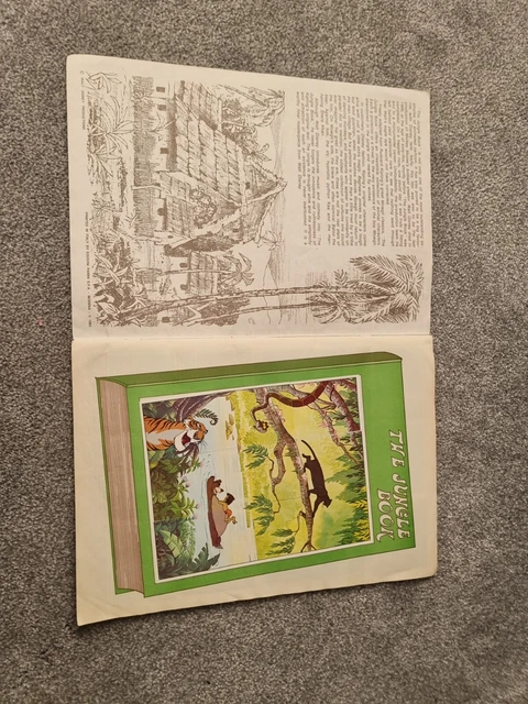 RARE DISNEY PANINI Sticker Album THE JUNGLE BOOK 100% Complete ...