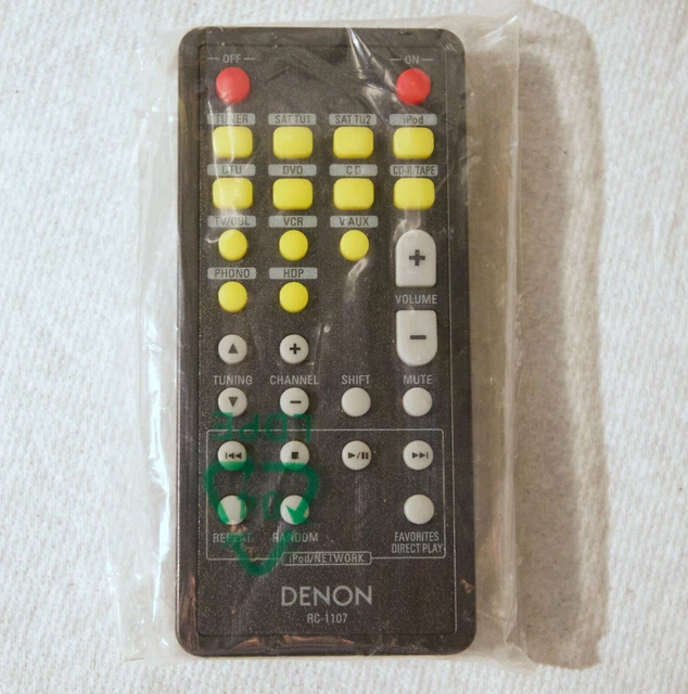 DENON RC-1107 REMOTE Control - OEM - NOS EUR 18,80 - PicClick DE