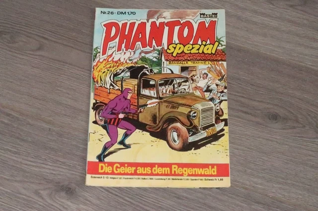 PHANTOM SPECIAL NO. 26 The Vultures from the Rainforest - Z1-2 Bastion ...