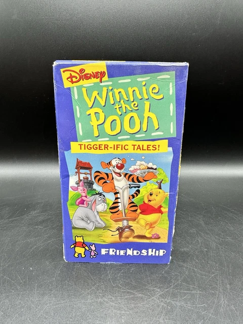 DISNEY WINNIE THE Pooh - Tigger-ific Tales (VHS, 1997) Friendship £6.25 - PicClick UK