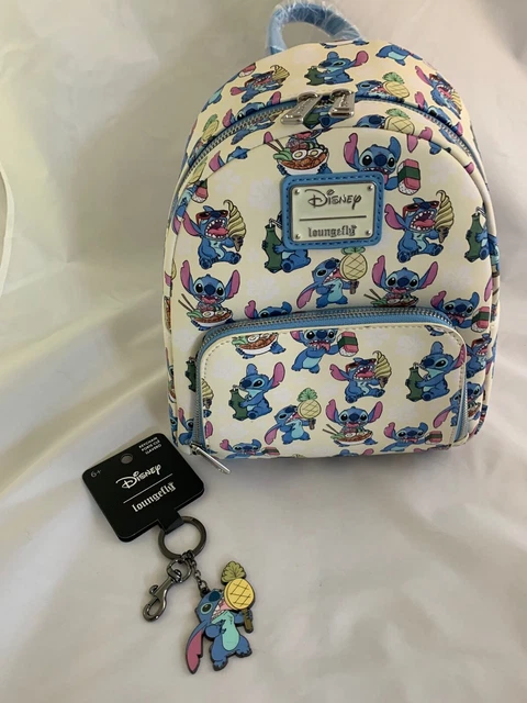 DISNEY LOUNGEFLY LILO & Stitch Snacktime Stitch Mini Backpack ...