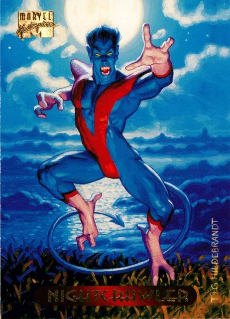 1994 MARVEL MASTERPIECES Card NIGHTCRAWLER $7.99 - PicClick AU