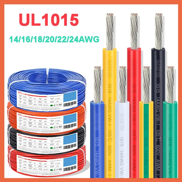 STRANDED FLEXIBLE PVC Wire Hookup Cable 14AWG/16AWG/18AWG/20AWG/22AWG/24AWG $3.14 - PicClick AU