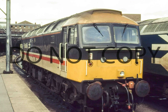 UK DIESEL TRAIN Railway Photograph Of Class 47 47637 Locomotive. Rm47 ...