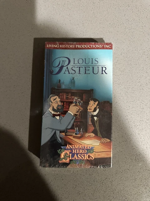 LOUIS PASTEUR ANIMATED Hero Classics Video VHS £4.70 - PicClick UK