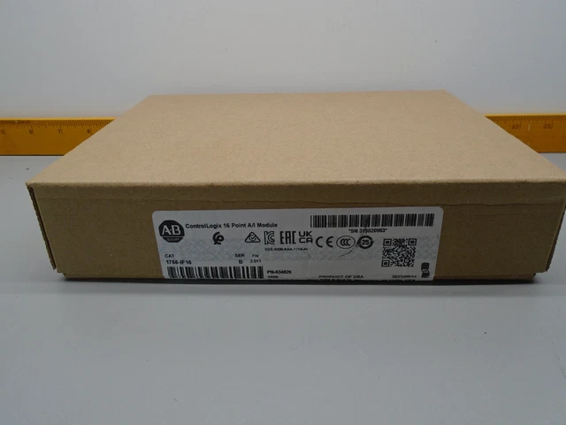 NEW OLD STOCK 1756-IF16 Allen Bradley ControlLogix Analog Module 1756 ...