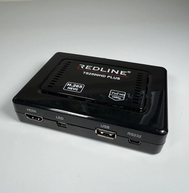 REDLINE TS2500HD PLUS Satellite Receiver H.265 HEVC Full HD 1080p £49. ...