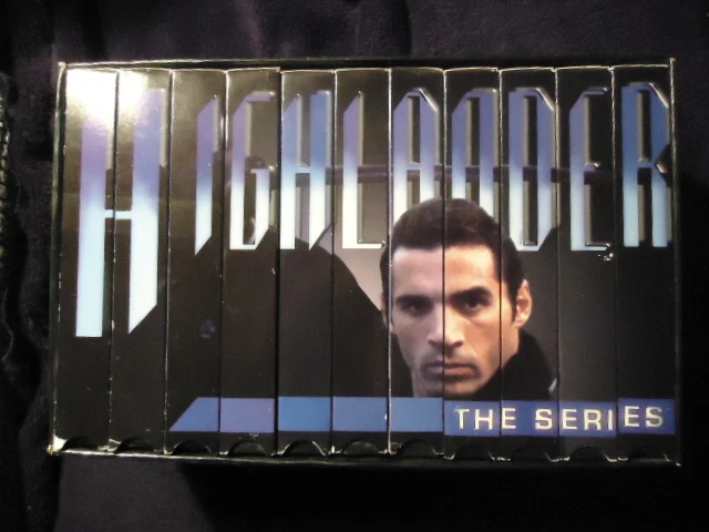 HIGHLANDER VHS LOT 1st Season Box Set Plus 6 Bonus Tapes From Other ...