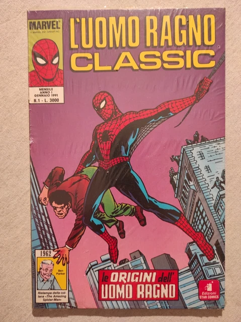 L'UOMO RAGNO CLASSIC N. 1 - Star Comics - Blisterato EUR 26,00 - PicClick FR