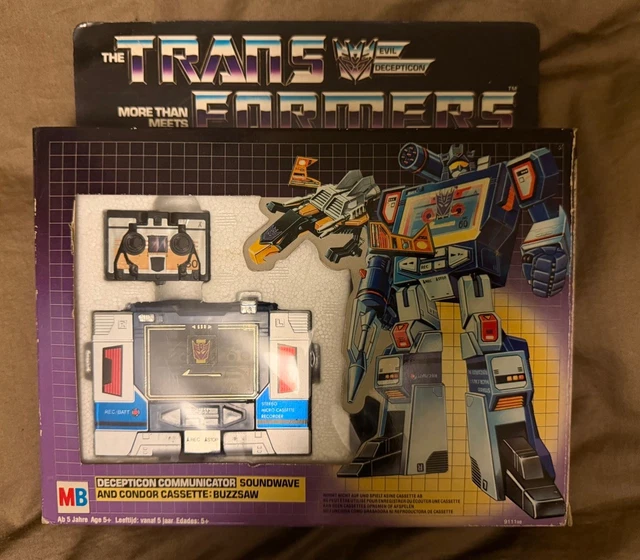 RARE TRANSFORMERS DECEPTICON Communicator MB france EUR 800,00 ...