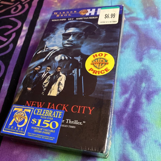 NEW JACK CITY (VHS, 1996, Warner Bros. Hits) - SEALED - Watermark £16. ...