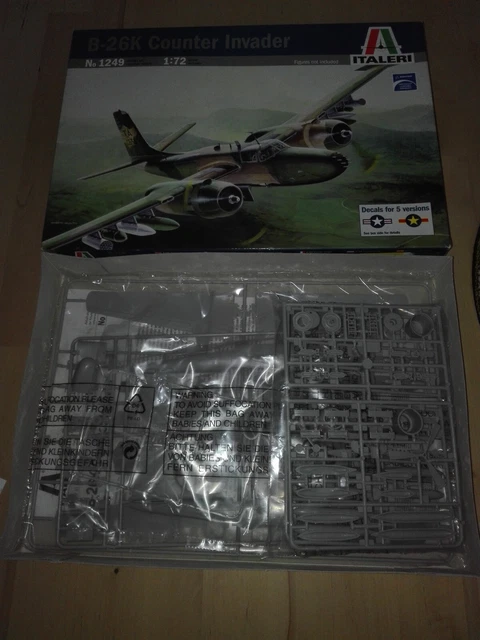 B-26K COUNTER INVADER 1/72 Italeri + Extras EUR 50,00 - PicClick FR