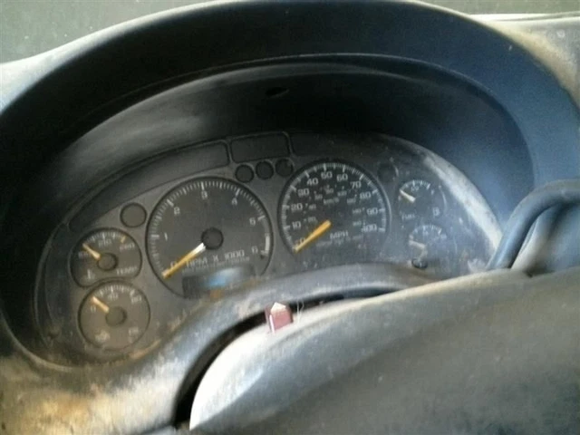 SPEEDO GAUGE CLUSTER Speedometer US Cluster With Tachometer Fits 00 ...