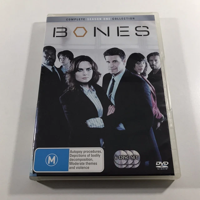 BONES THE COMPLETE Season One DVD Region 4 PAL TV Series Emily Deschanel £7.58 - PicClick UK