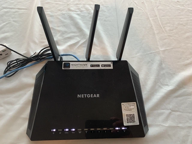 NETGEAR NIGHTHAWK AC2600 router WiFi intelligente R7450 EUR 39,49 ...