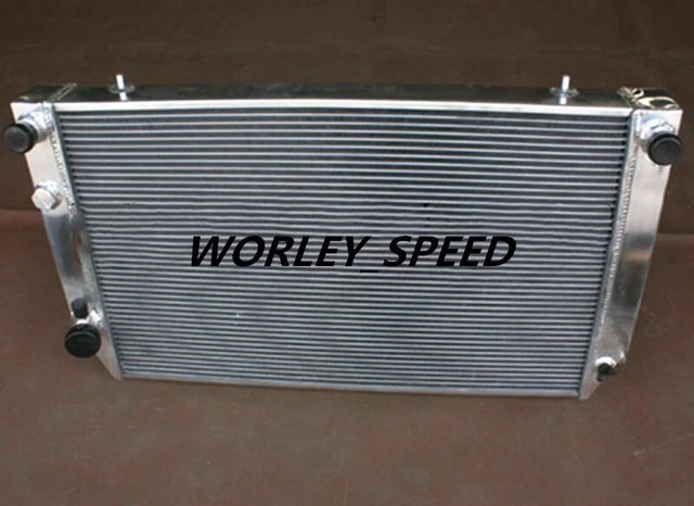 ALUMINUM RADIATOR FOR Aftermarket Jaguar XJS V12 / XJ12 5.3 6.0 MT 1976 ...