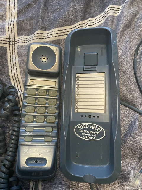 VINTAGE SOUTHWESTERN BELL Telephone Light Blue Corded Wall Phone £14.22 ...