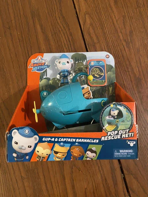 OCTONAUTS GUP A Vehicle & Captain Barnacles Figure - NEW Above & Beyond ...